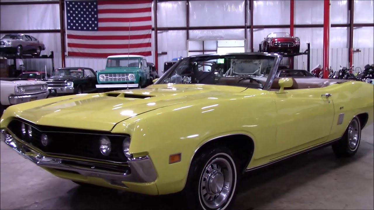 1970 Ford Torino Yellow - YouTube