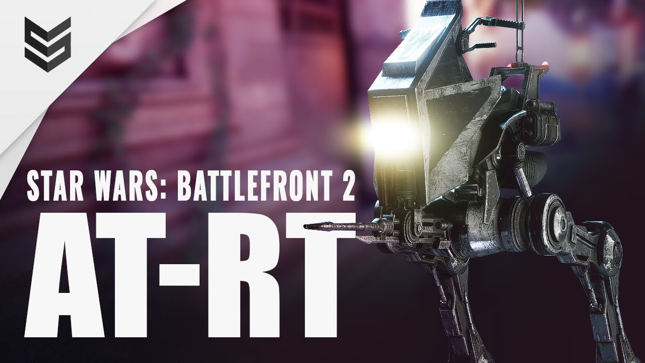 AT-RT рвет танки в Star Wars: Battlefront 2 (1440p) - YouTube