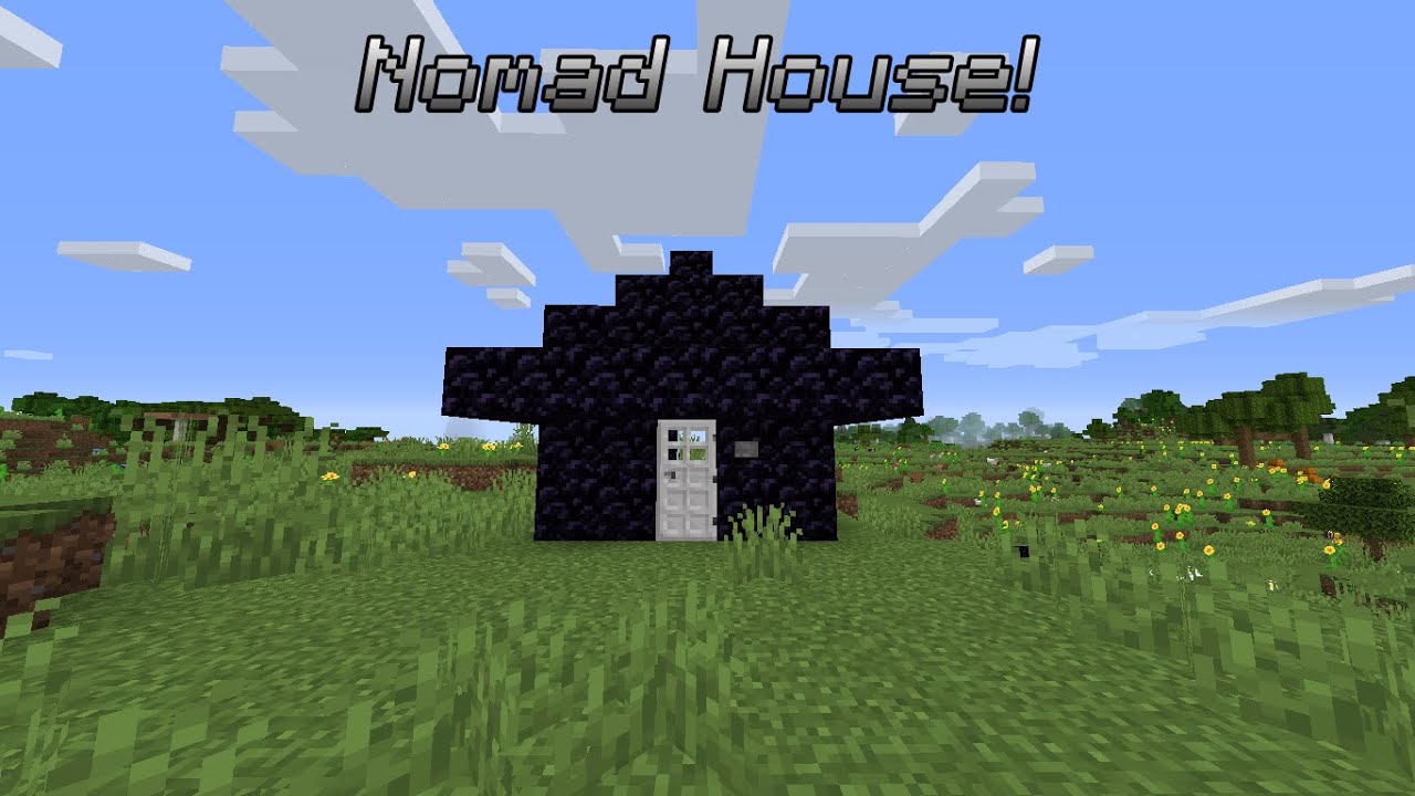 Building a Nomad Hut | Minecraft - YouTube