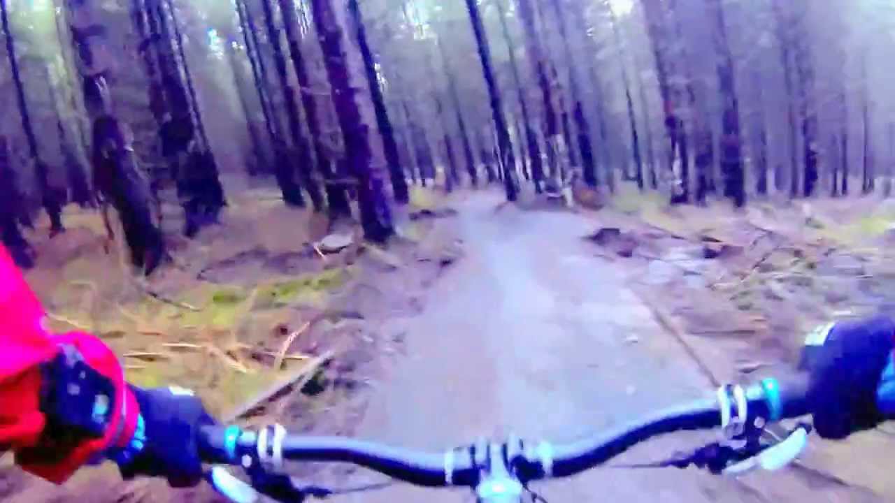 Melted Welly Section at Bike Park Wales (Go Pro Hero 3) - YouTube