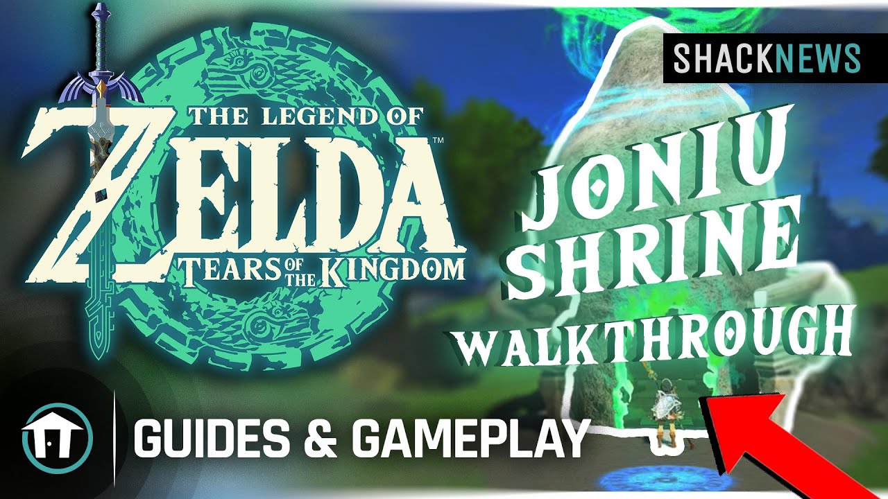 Joniu Shrine Walkthrough - Zelda: Tears of the Kingdom - YouTube