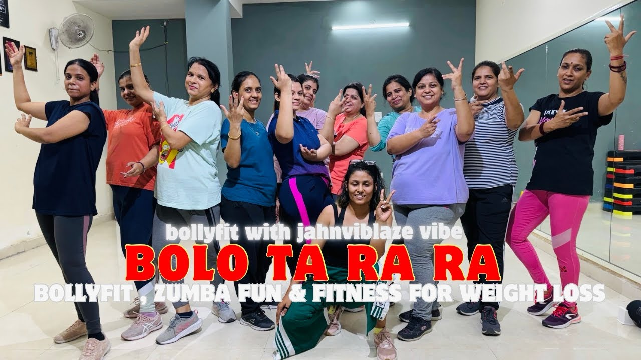 Bolo ta ra ra dance fitness | Zumba | weight loss &fun | Daler mehndi ...