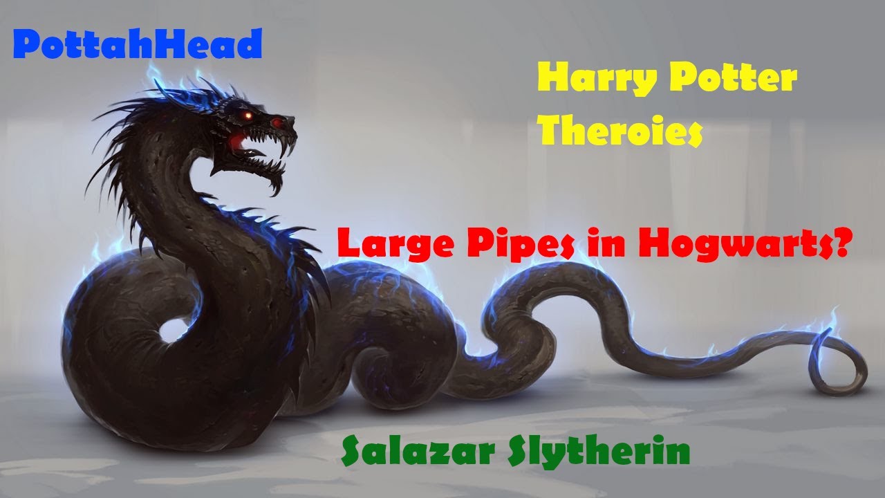 Harry Potter Basilisk. Did the school had huge pipes or there was only ...