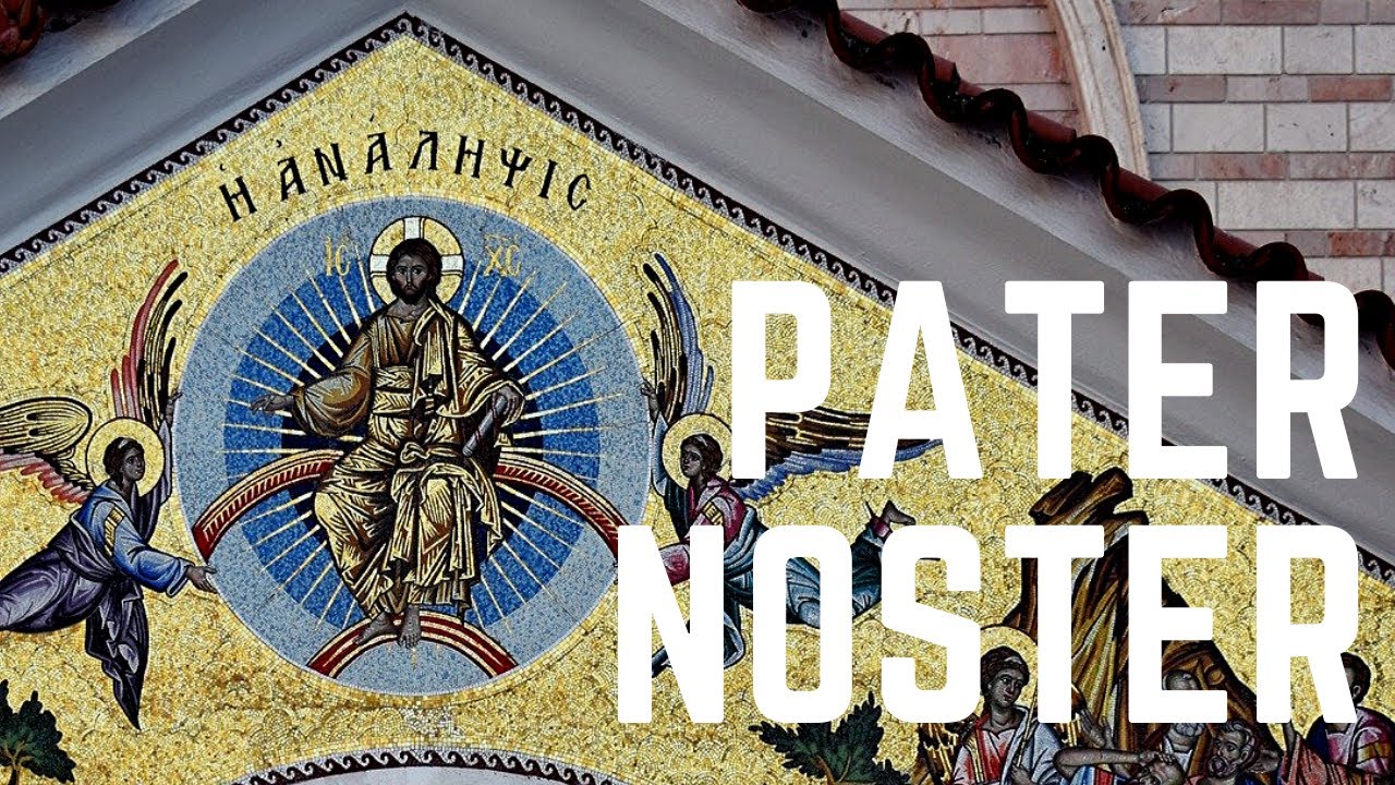 PATER NOSTER - OUR FATHER - BAPA KAMI (Solemn Catholic Chant) - YouTube