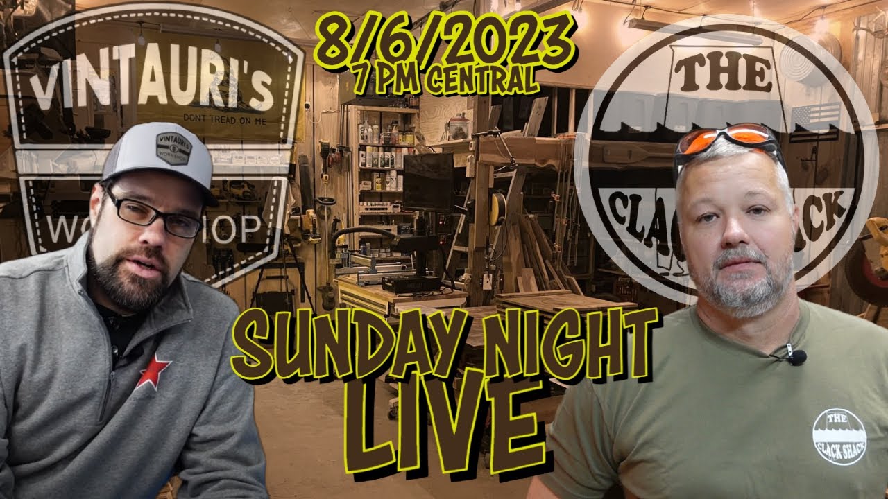 Sunday Night LIVE with The Clack Shack - 8/6/2023 - YouTube