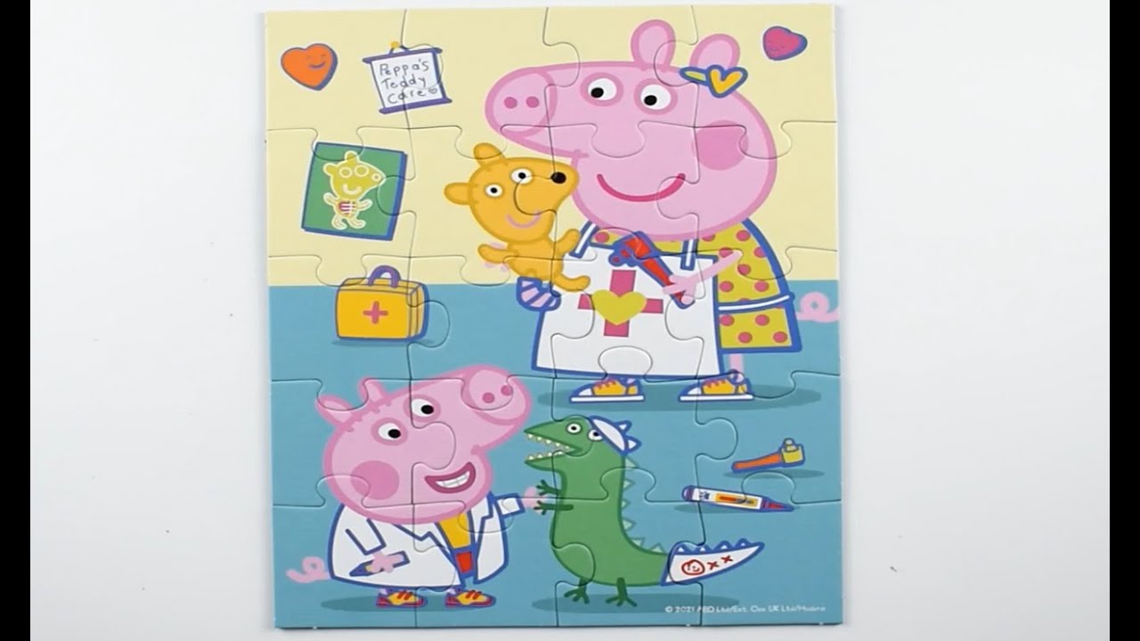 🐷 Peppa Pig Puzzle: Health Check👩‍⚕️🧩 - YouTube