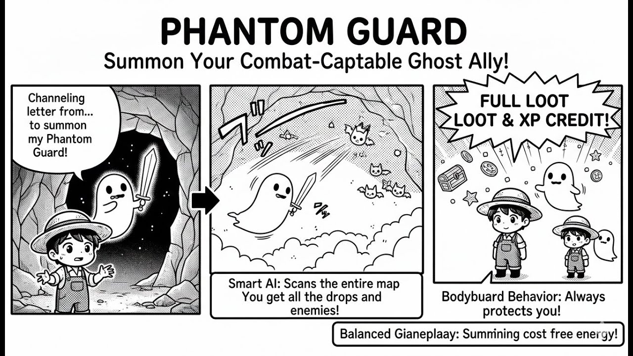Stardew Mod - Phantom Guard - The Spectral Combat Companion - YouTube