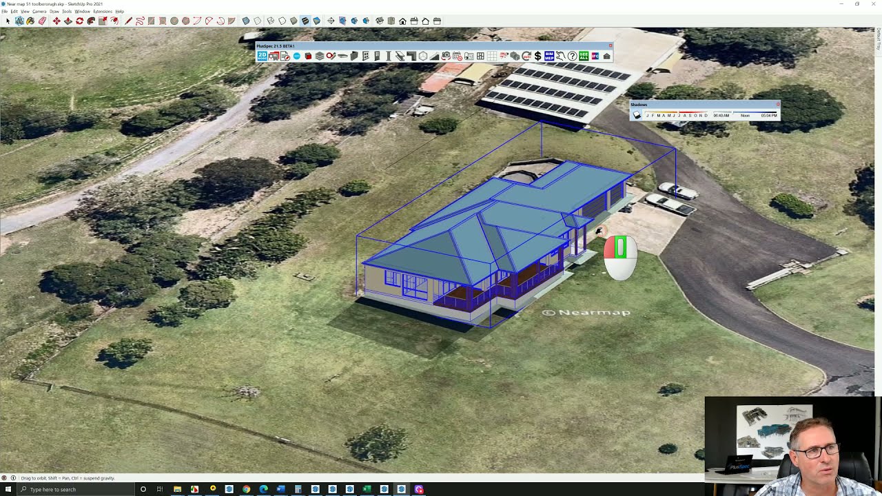 Solar Orientation And Working Off axis In Sketchup Remodel Exercise YouTube Solar Orientation And Working Off axis In Sketchup Remodel Exercise YouTube
