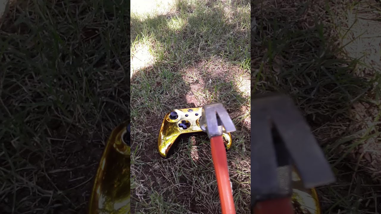 Breaking a Xbox Controller *First Video* - YouTube