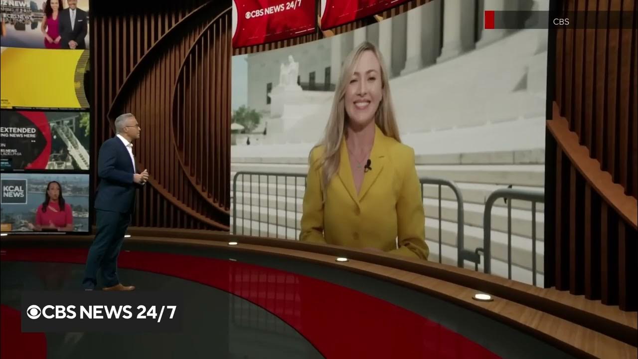 'CBS News 24/7' newscast supercut - YouTube