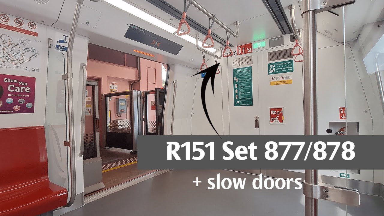 [SMRT] Alstom Movia R151 (Set 877/878) departing Redhill [Queenstown ...
