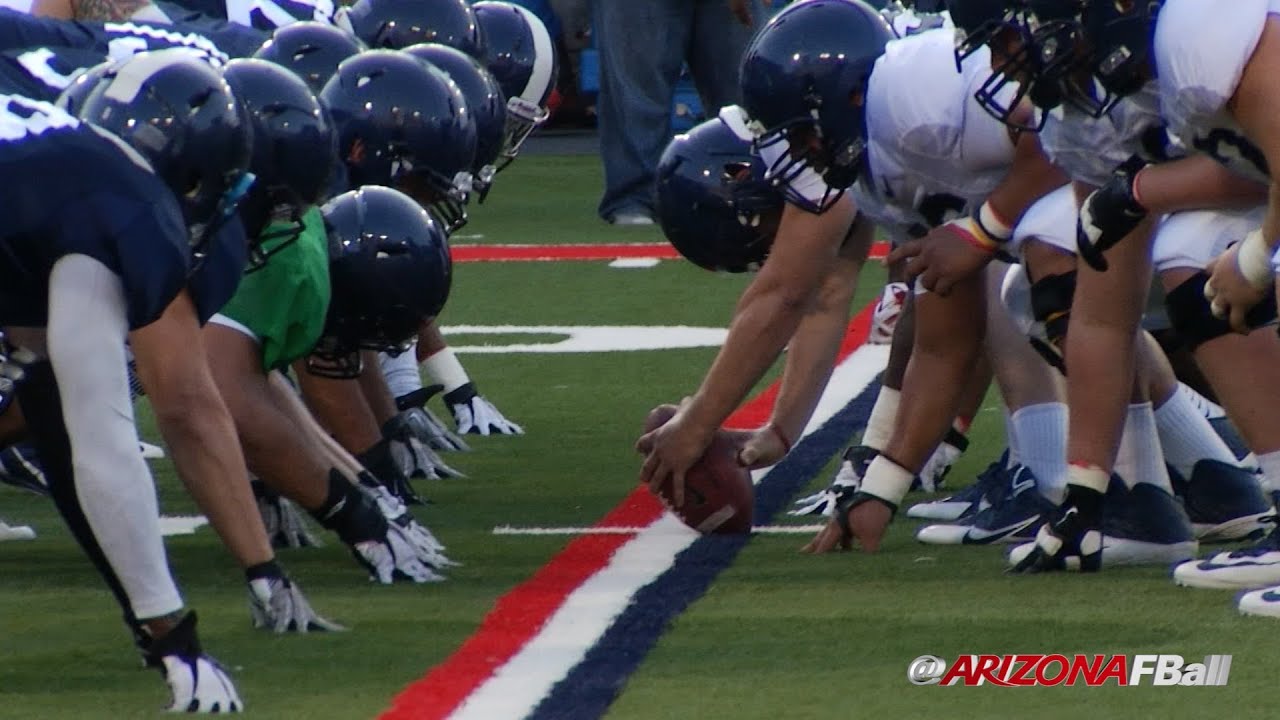 2013 Arizona Football Fall Camp - Day 5 - YouTube