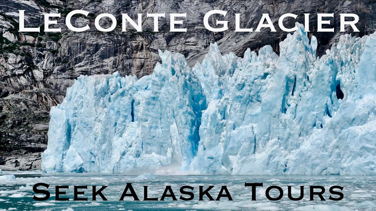 Great Pillar of Ice Calves at LeConte Glacier - YouTube