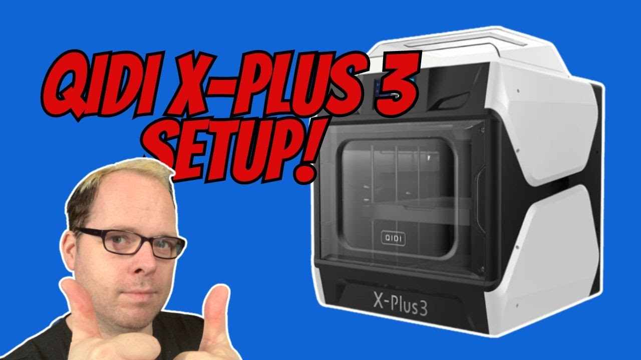 Qidi-Tech X-Plus 3 - Kickoff Setup and Incredible First Prints! - YouTube