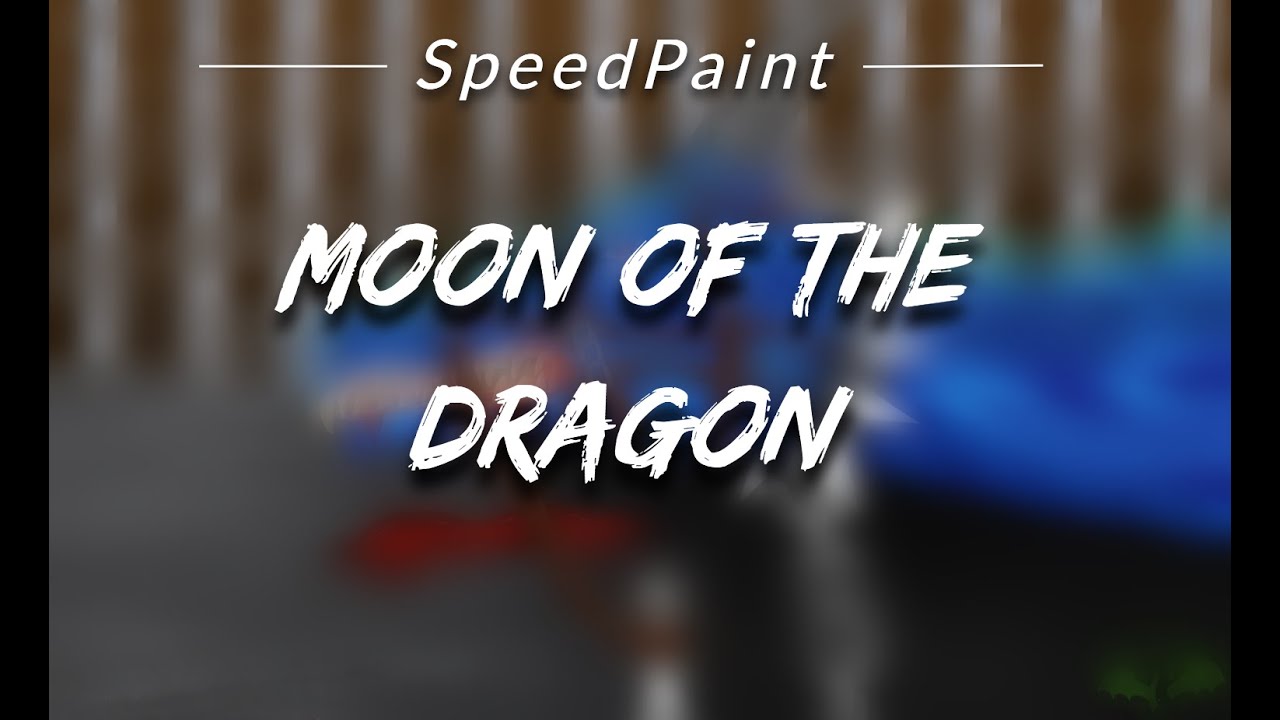 Speedpaint moon - YouTube