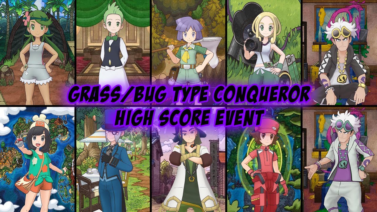 "Grass is Always Buggier" - Pokémon Masters EX Grass and Bug Conqueror ...