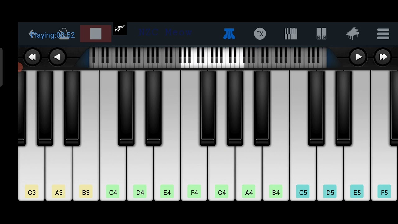 South African anthem Nkosi sikelel iAfrika Easiest Piano, One finger ...