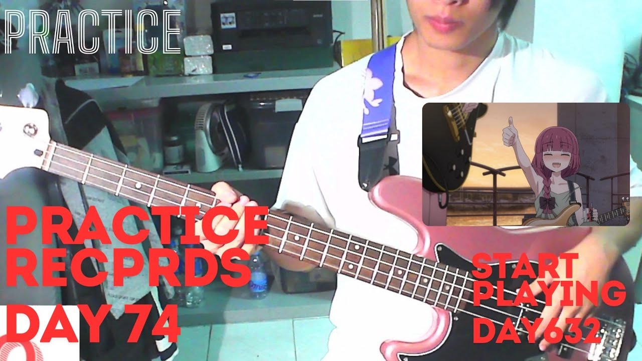 【Bass】Day 74 of recording and practicing Bass - YouTube