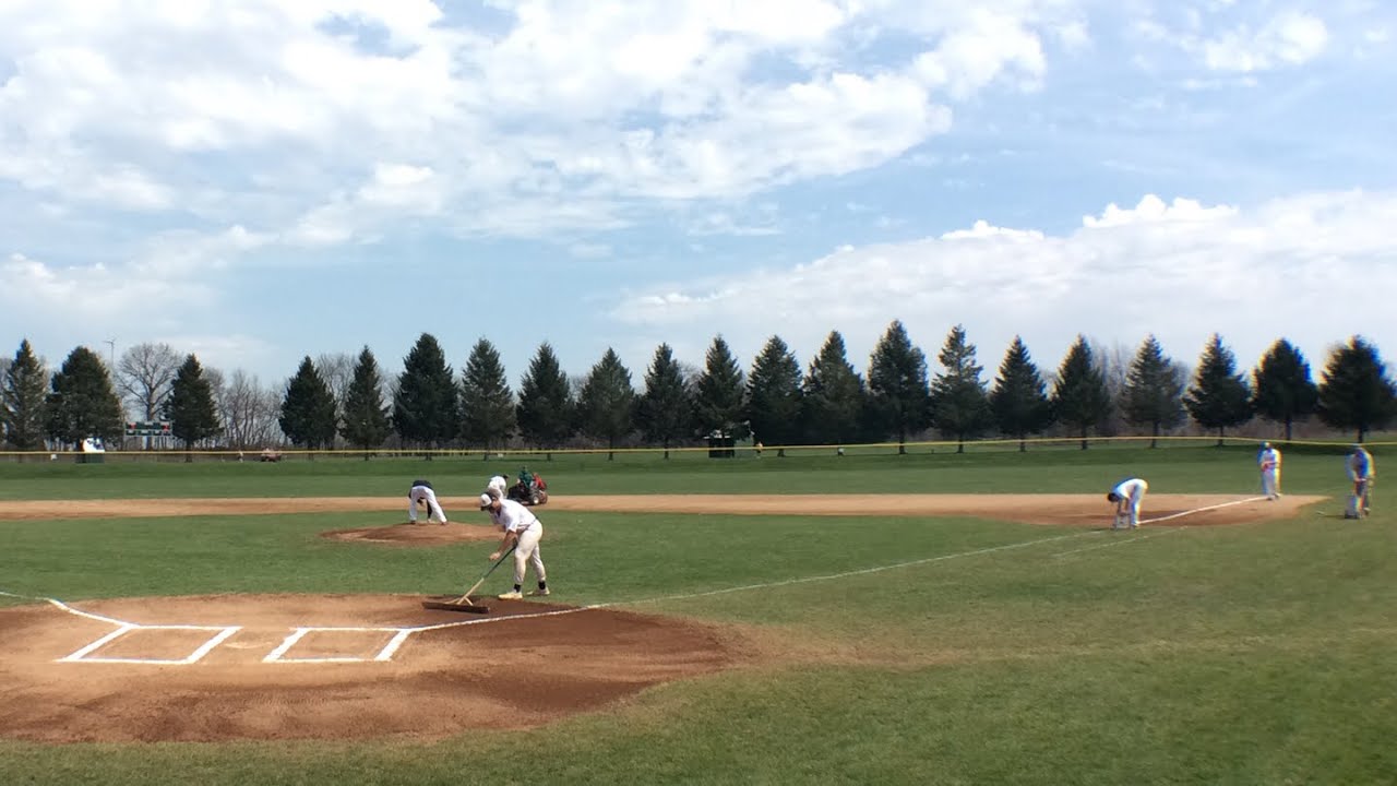 GRCC Baseball at Glen Oaks, 4/23/22, game 1 - YouTube