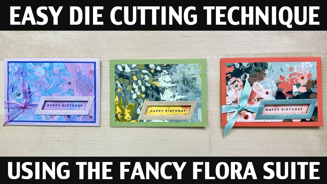 Stamping Jill - Easy Die Cutting Technique - YouTube