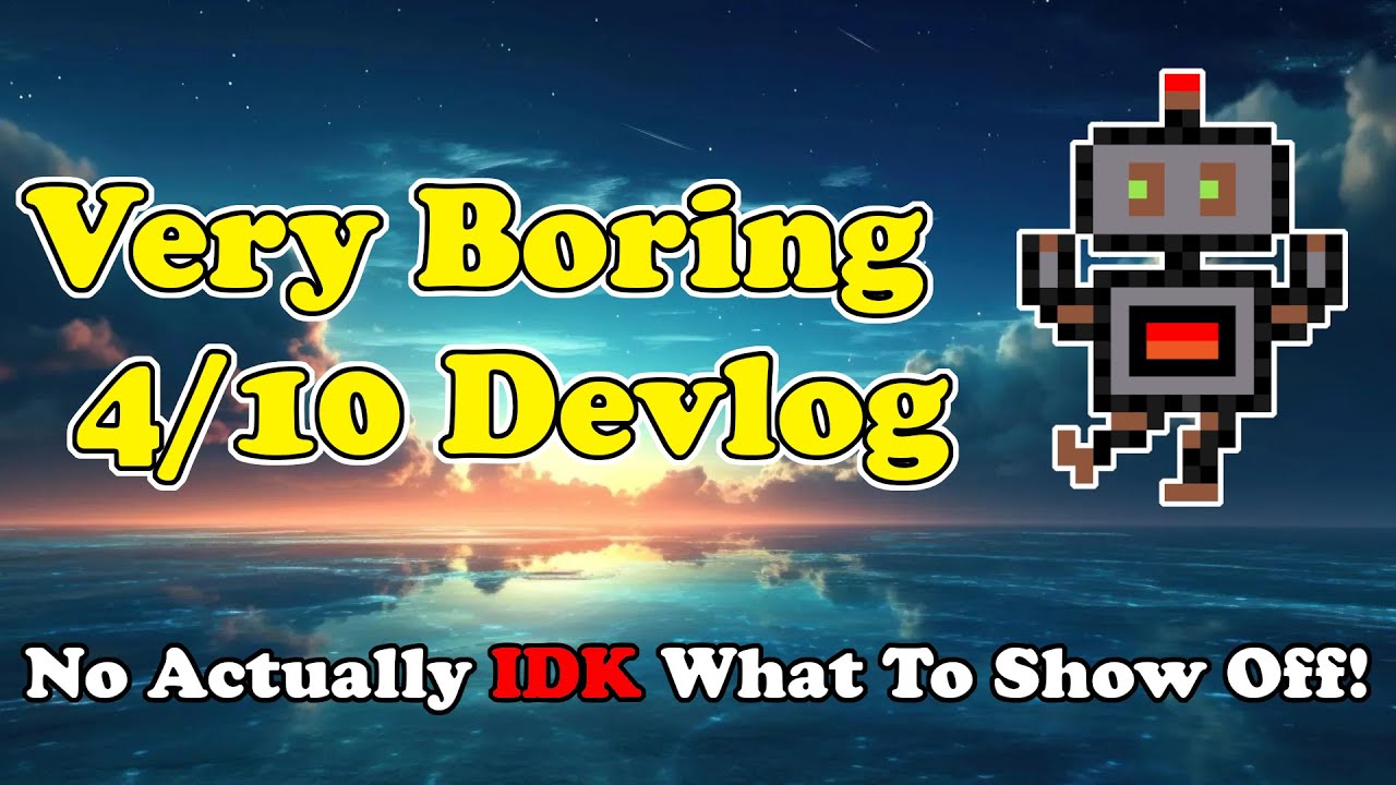 This Week Was Very BORING! But Here's A Devlog Anyway! - YouTube