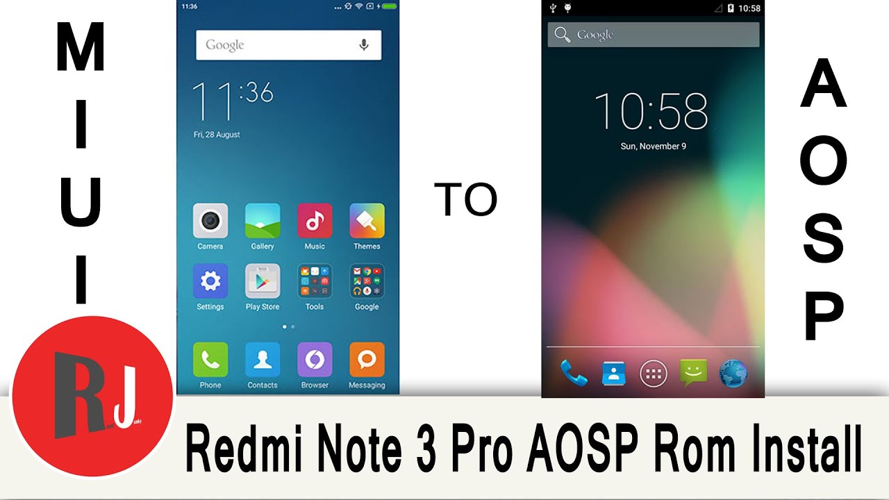 How to install a Custom Rom AOSP & make a Nandroid backup on the Redmi ...