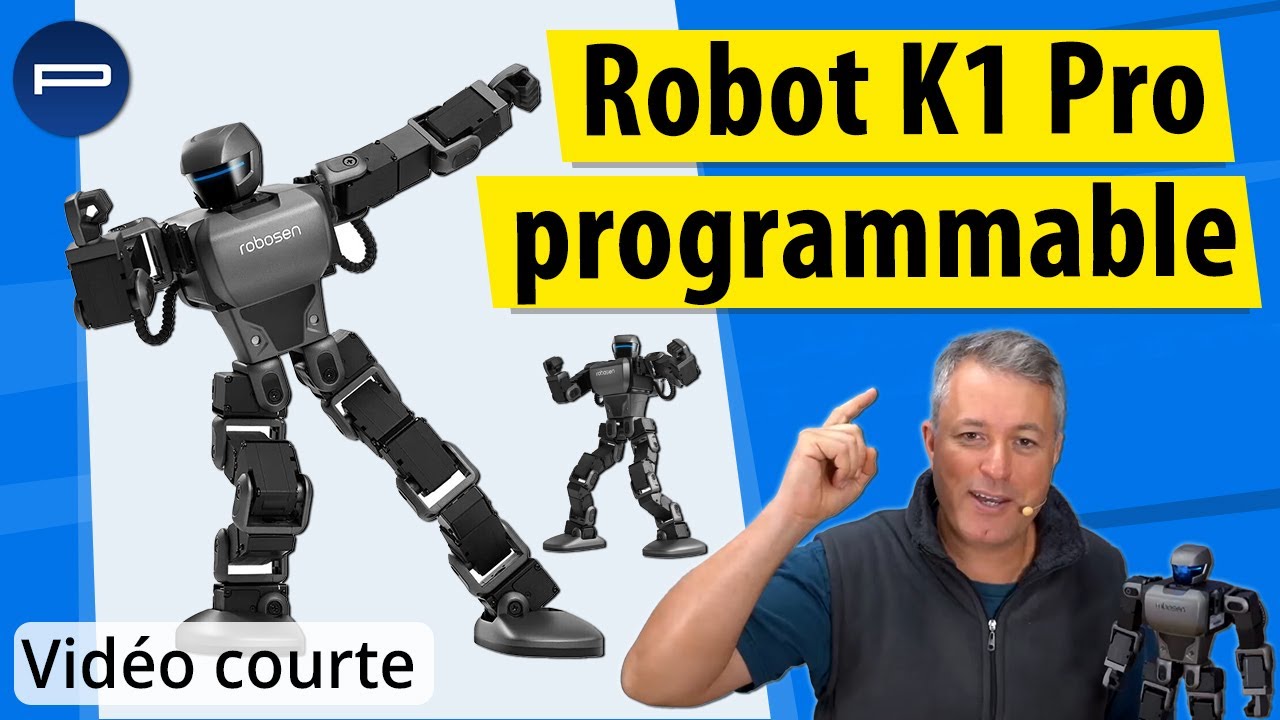 L'incroyable robot K1 Pro de Robosen ! [PEARLTV.FR] - YouTube
