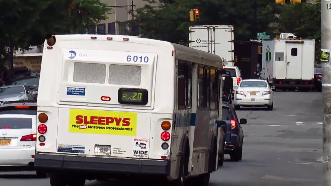 MTA New York City Bus: 1999 OBI Orion V #6010 on the Bx20 Bus. - YouTube