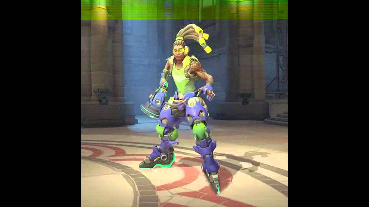 Overwatch - Lúcio Dances to Whip My Hair - YouTube
