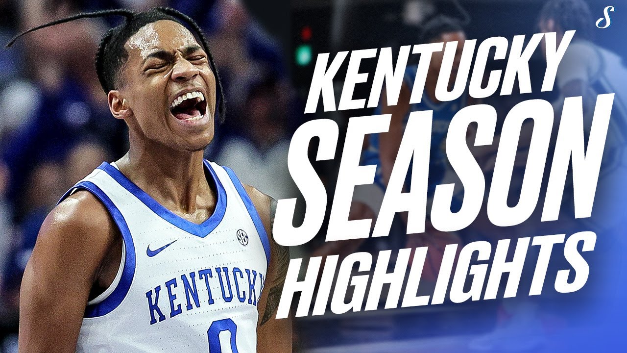 Rob Dillingham FULL Kentucky Season Highlights | SEC 6th Man of the ...