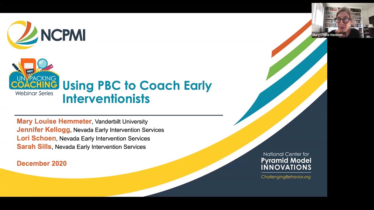 Using PBC to Coach Early Interventionists - YouTube
