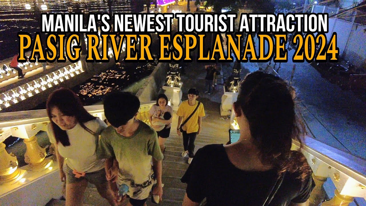 Manila's Newest Gem: PASIG RIVER ESPLANADE Walking Tour & Street Foods ...