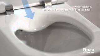 The Gap Rimless Toilet Suite from Roca