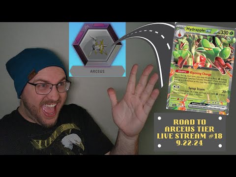 PTCGL Ladder: Road to Arceus Tier #18 with Hydrapple ex! It's Now or ...