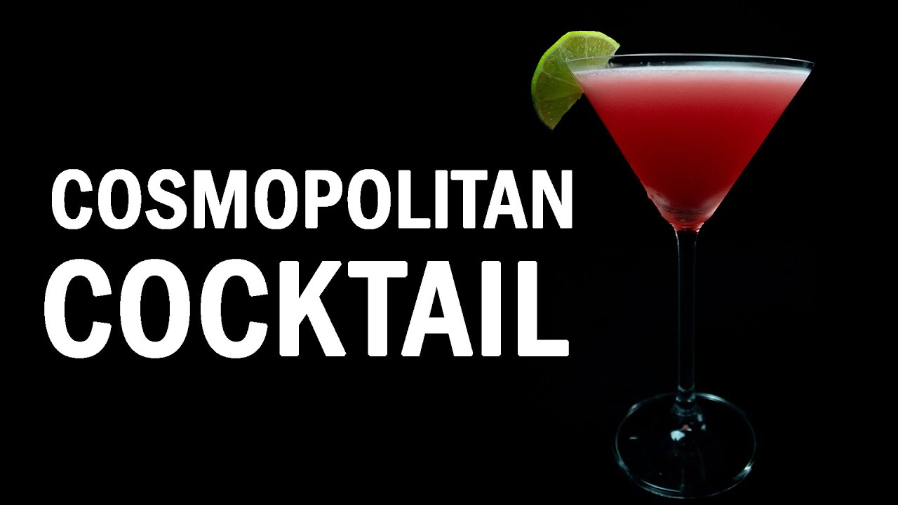 Cosmopolitan Cocktail - YouTube