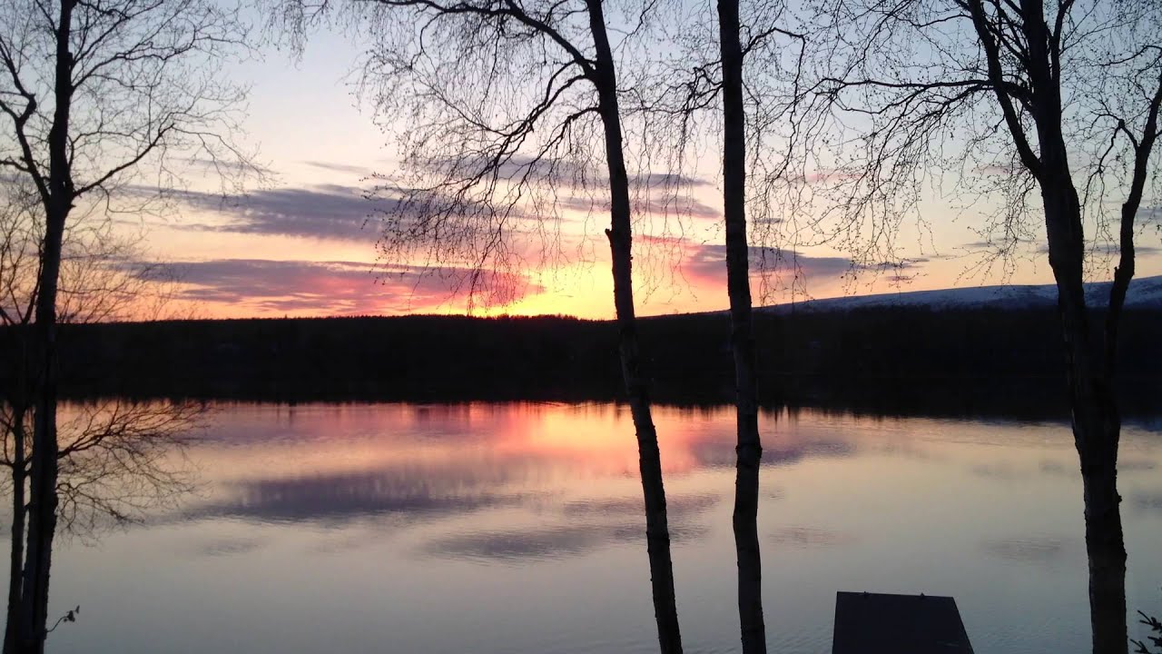 Lake Lucille (Wasilla) Sunset - YouTube