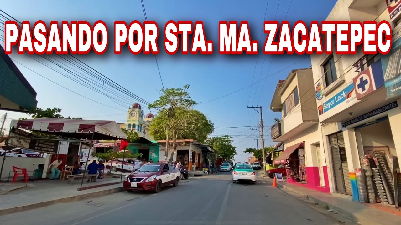PASANDO POR SANTA MARÍA ZACATEPEC, PUTLA OAXACA - YouTube