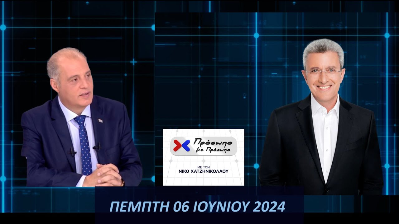 Ο Κ. Βελόπουλος στον Ant1, στην εκπομπή του Νίκου Χατζηνικολαου ...