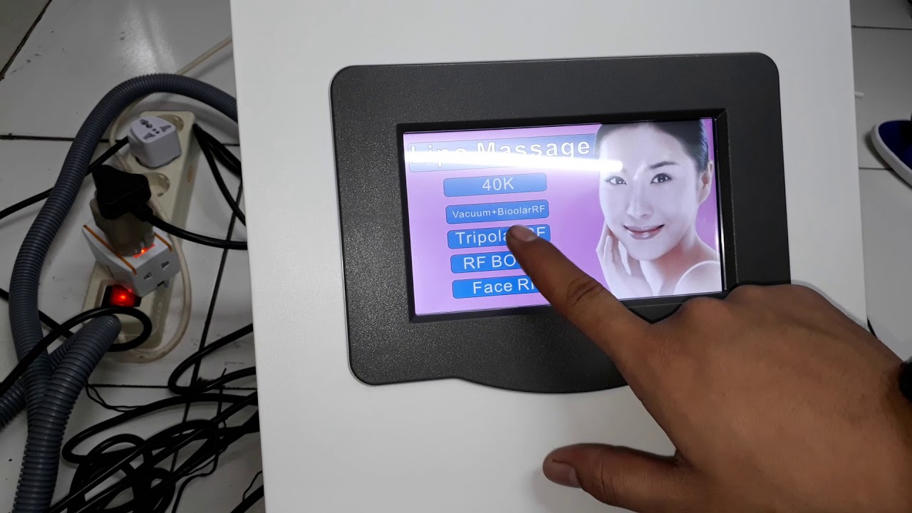 ALAT Radio FREQUENCY Mesin Facial RF Slimming Badan Cavitation ...