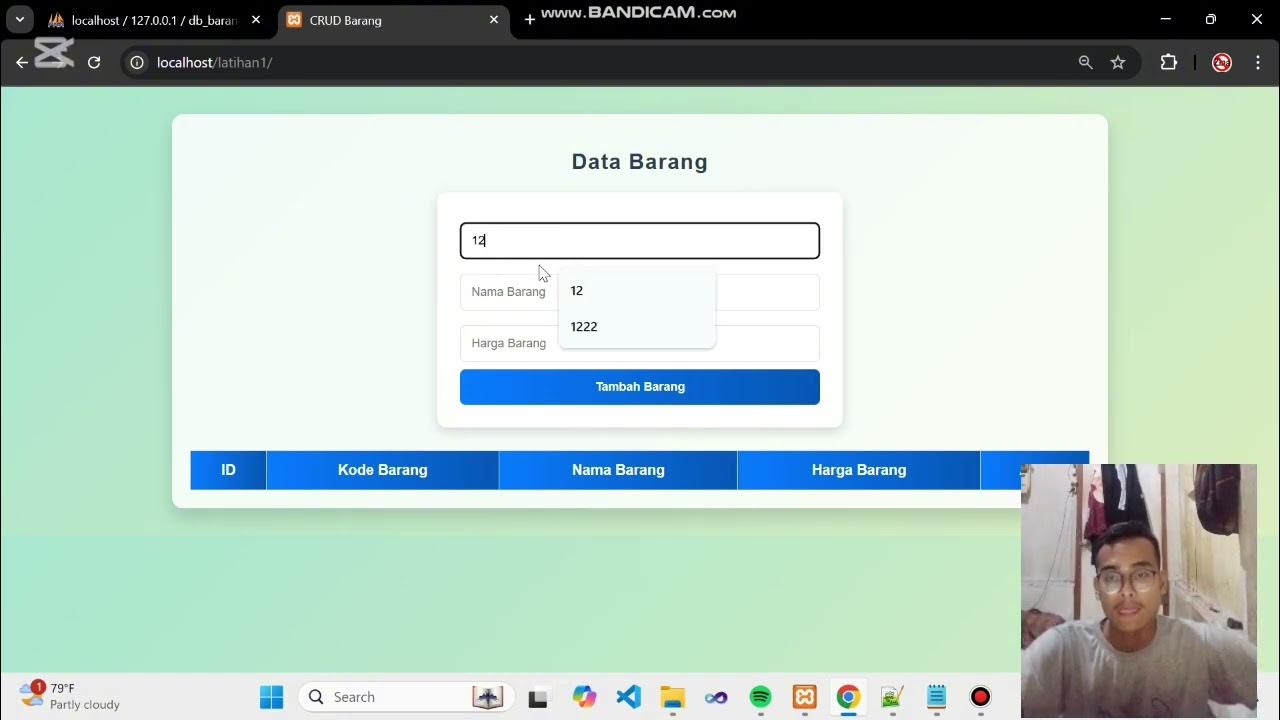 pemrograman web Crud MySQL - YouTube