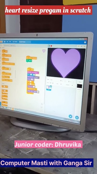 junior coder: Dhruvika #gaming #scratchtutorial #coding #scratchday #computermastiwithganga ...
