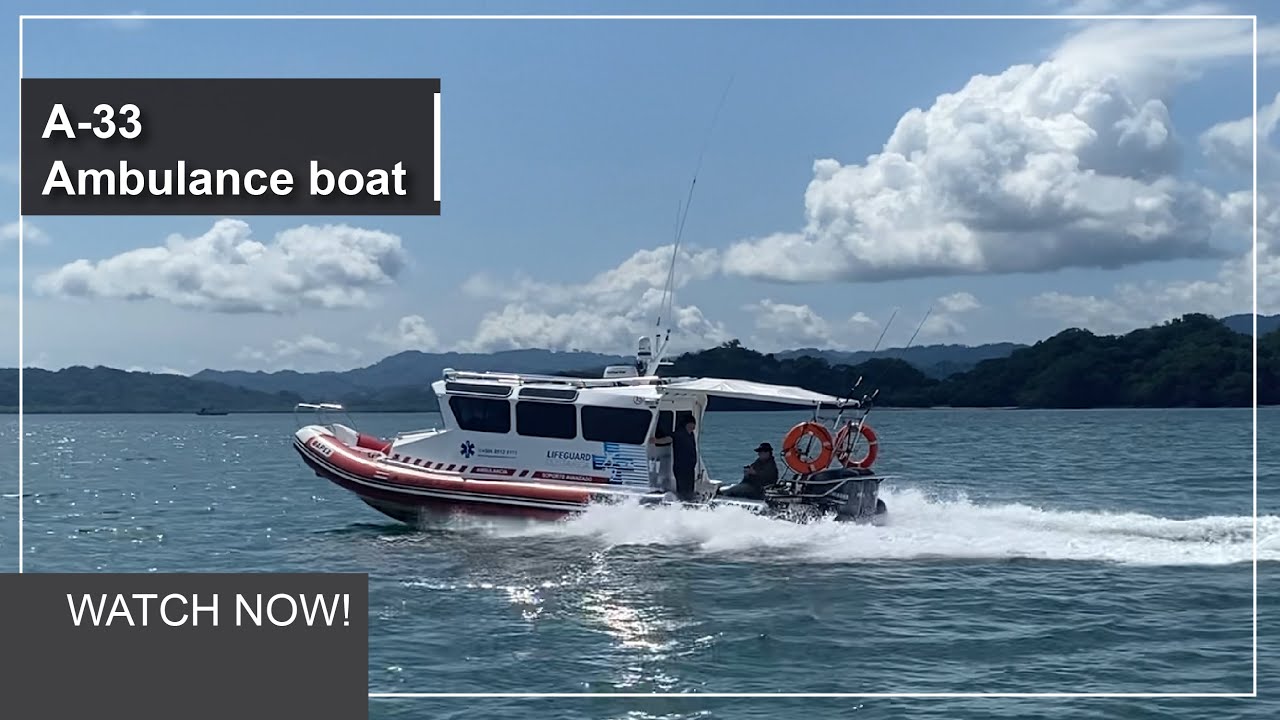 Apex rigid inflatable boat - Ambulance boat presentation - YouTube