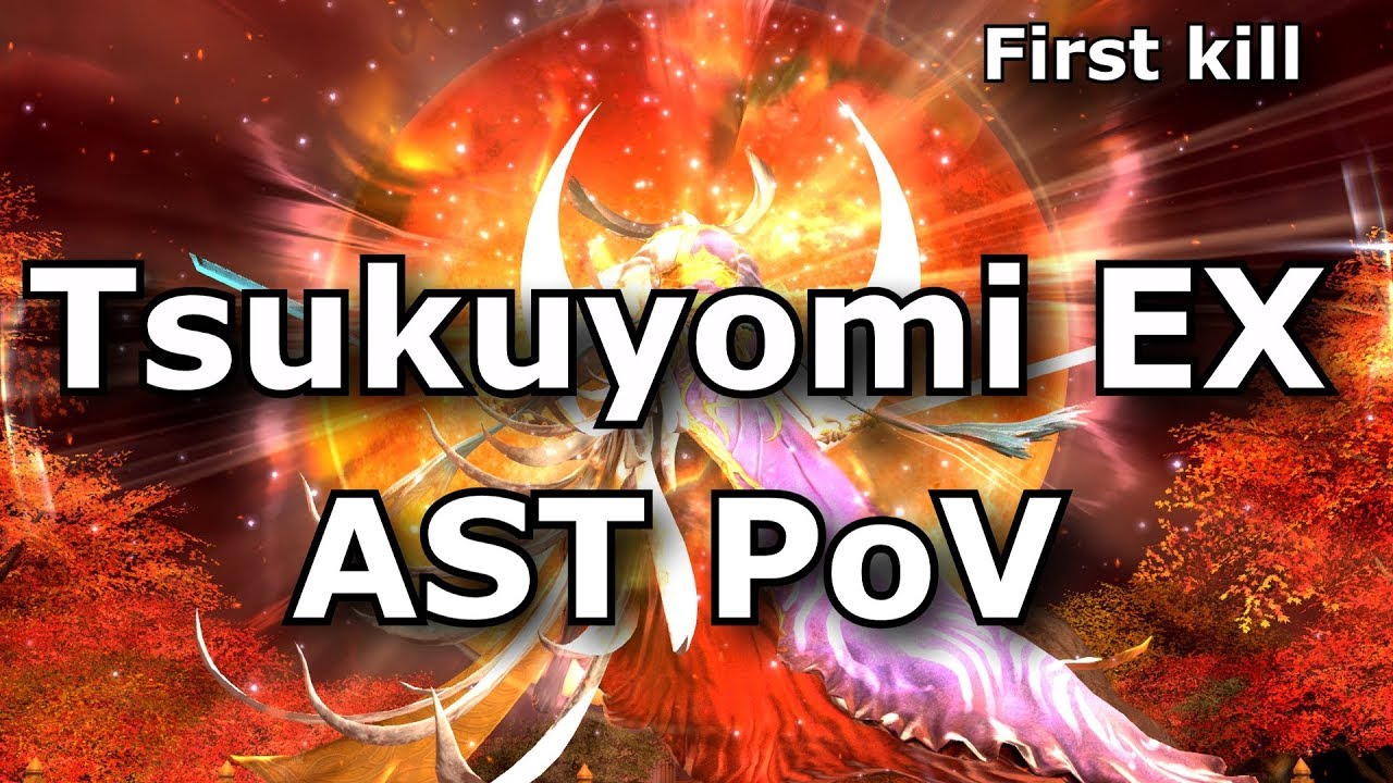 FFXIV: Stormblood 4.3 - Tsukuyomi Extreme (AST PoV) - YouTube