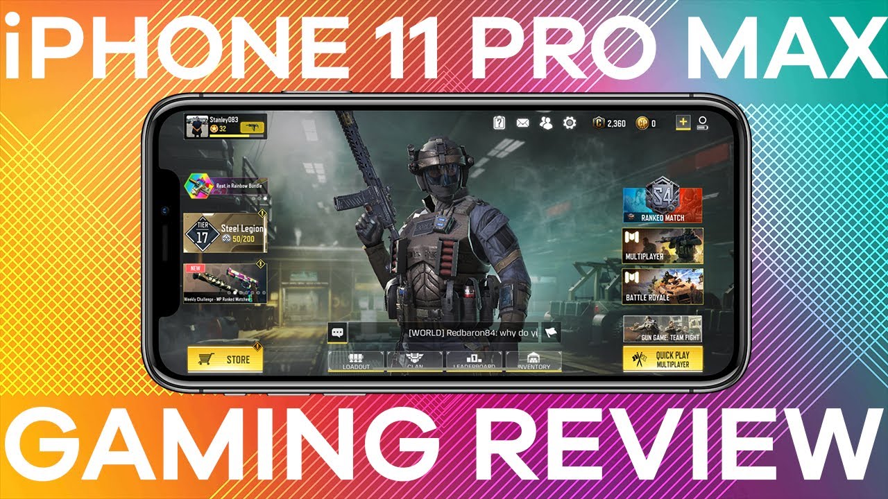 iPhone 11 Pro Max Gaming Review (Asphalt 9, PUBG, Call Of Duty Mobile ...