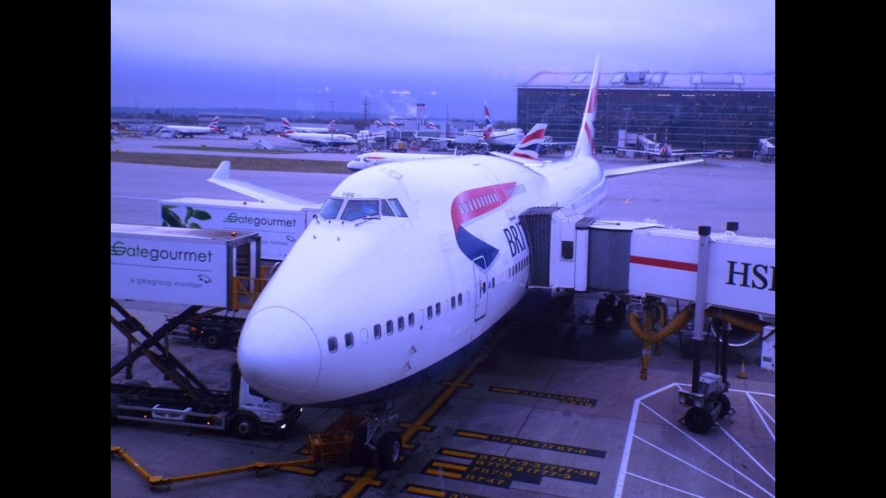 London - San Francisco with British Airways BA285 B-747-400 G-BYGG from ...