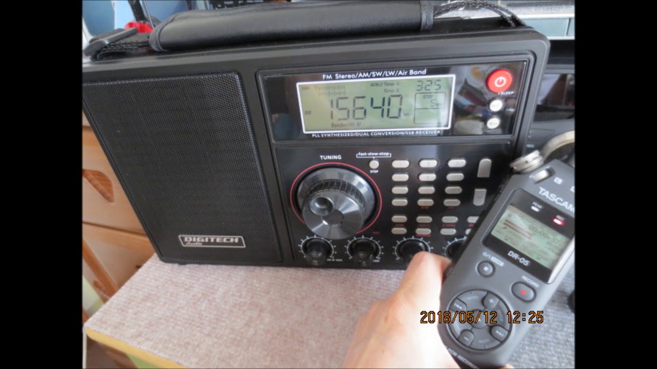 DIGITECH Audio AR-1945 15640kHz Radyo Pilipinas Audio_05122018 - YouTube