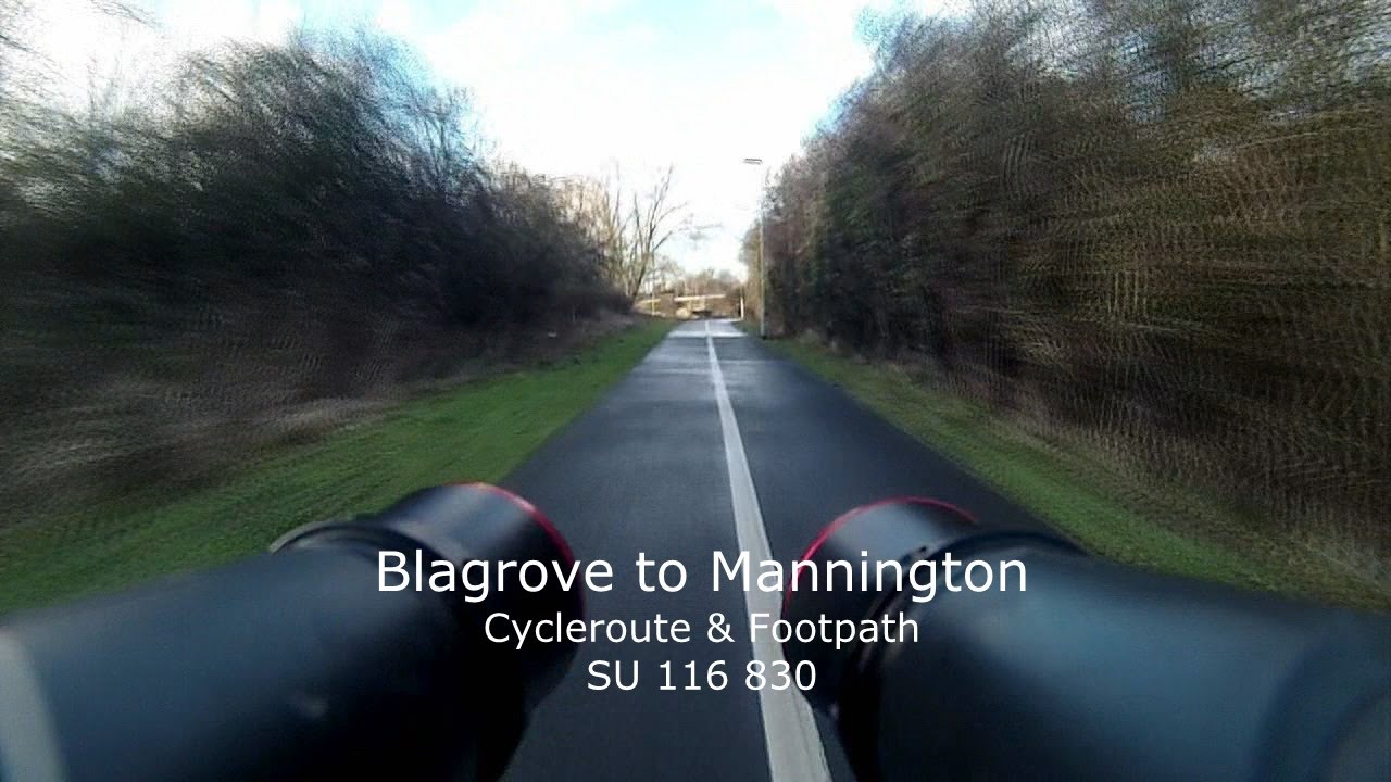 My Favourite Swindon Cycle Routes - 01 Shaw To Old Town Via Blagrove ...
