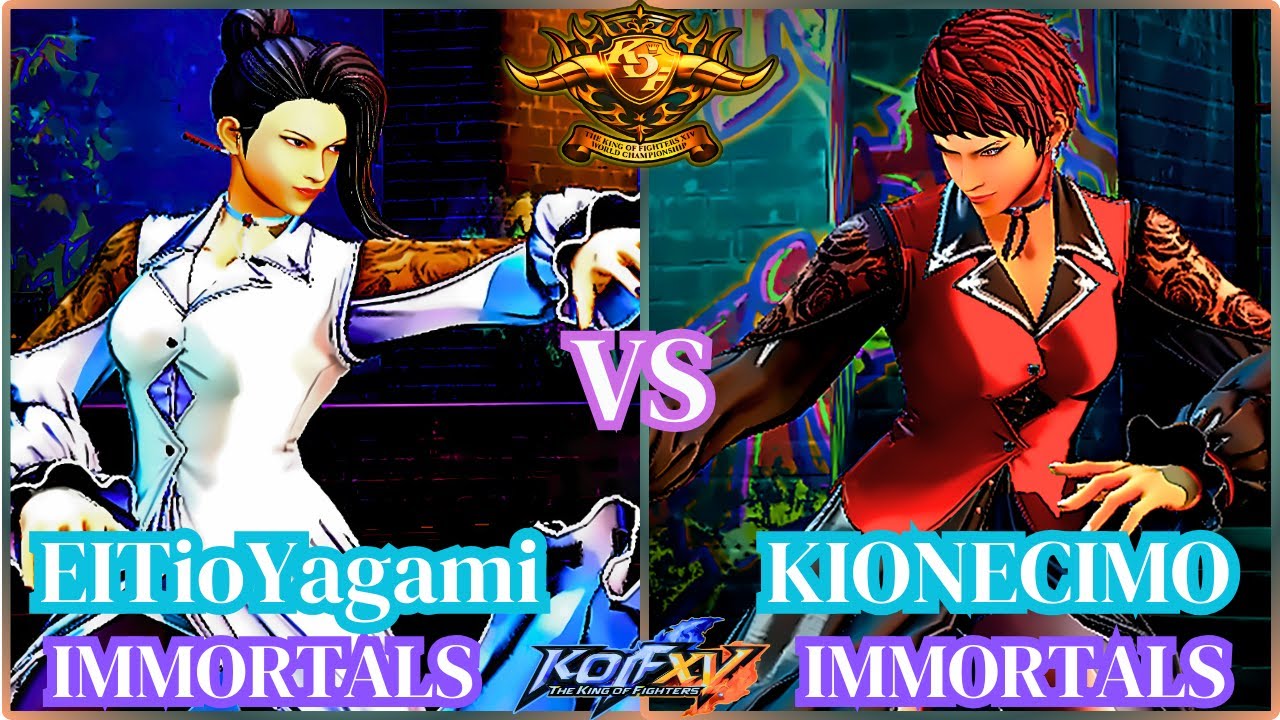 KOF XV 15 NEW character MATURE🔥VICE🔥EITioYagami🔥VS🔥KIONECIMO🔥The Next ...
