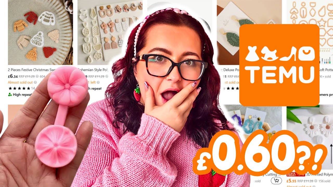 Testing TEMU Clay Cutters & Moulds - YouTube