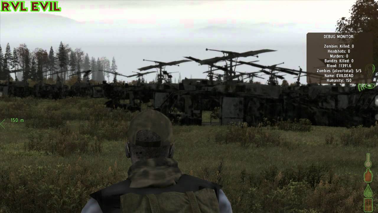Dayz WTF helicopter graveyard - YouTube